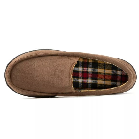 Target | Shoes | Rockdove Mens Flannel Lined Memory Foam Loafer Slipper ...